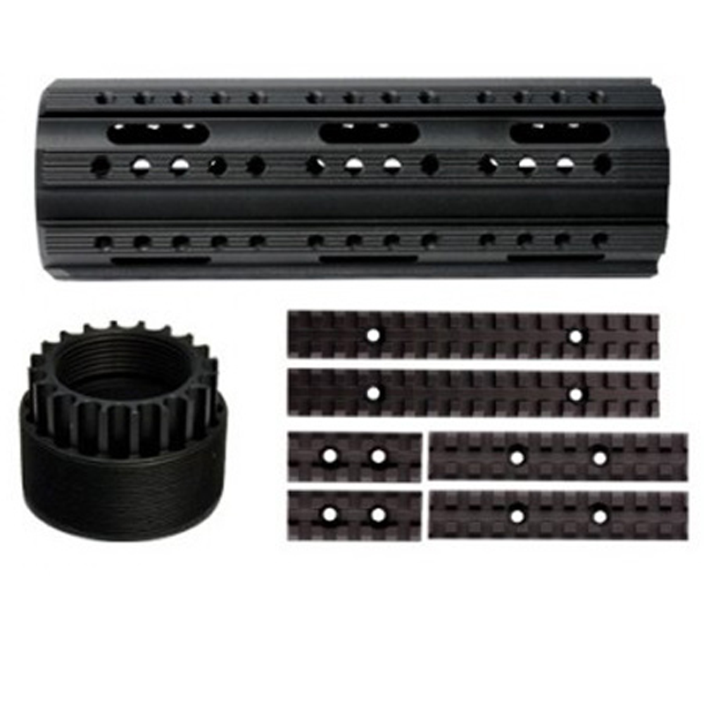 **AR15 Carbine Forend Freefloat Combo Rail Package with Barrel Nut ...