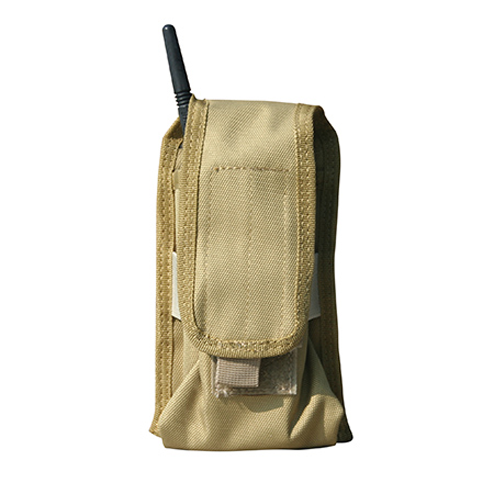 Radio Communication Pouch - MOLLE Plus - Tan - Galati Gear available at ...