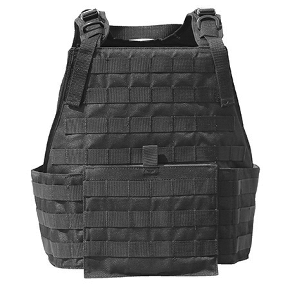 Modular Armor Plate Carrier Vest with Cummberbund Black - Galati Gear ...