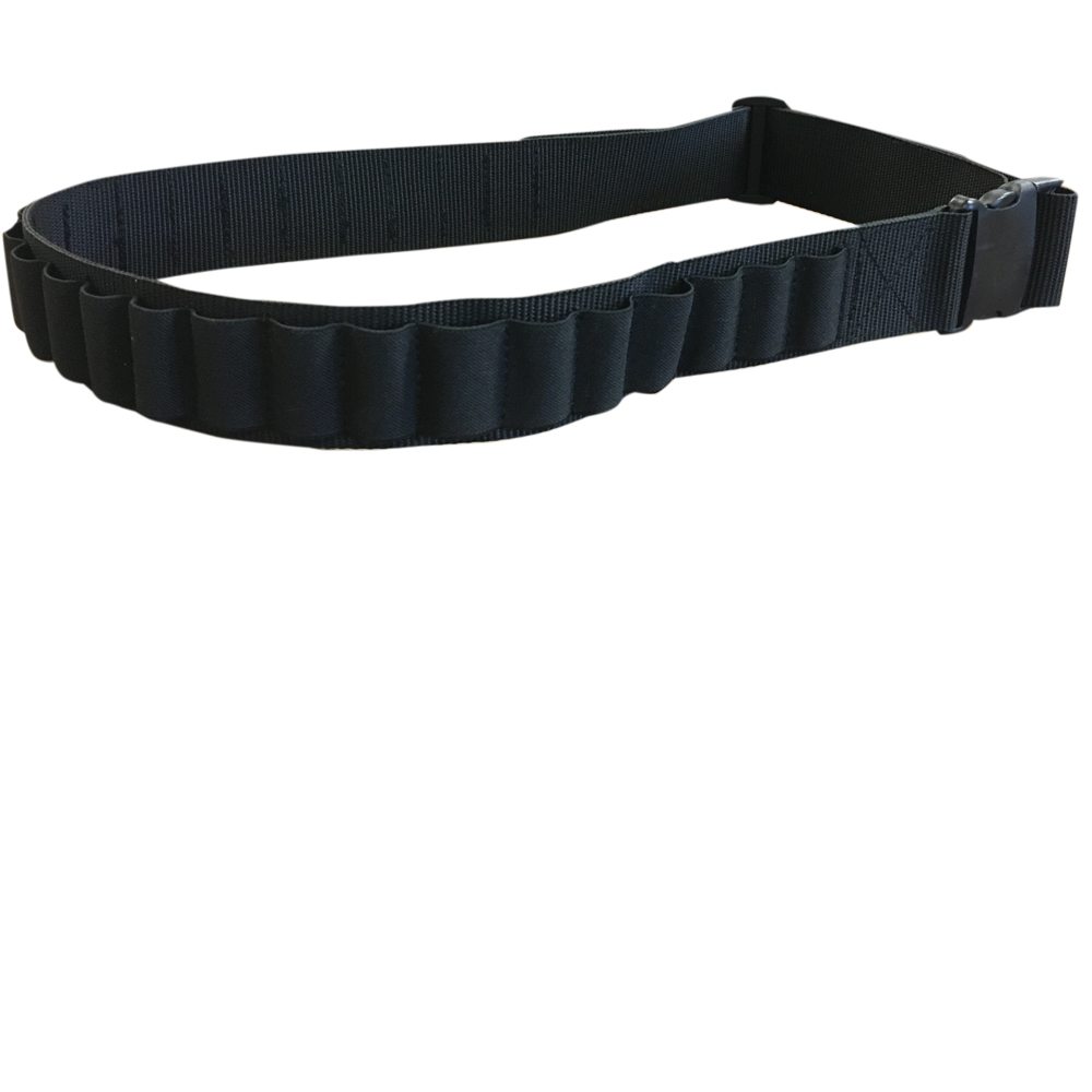 Shotgun Belt with 25 Shell Loops - Black - Galati Gear available at ...