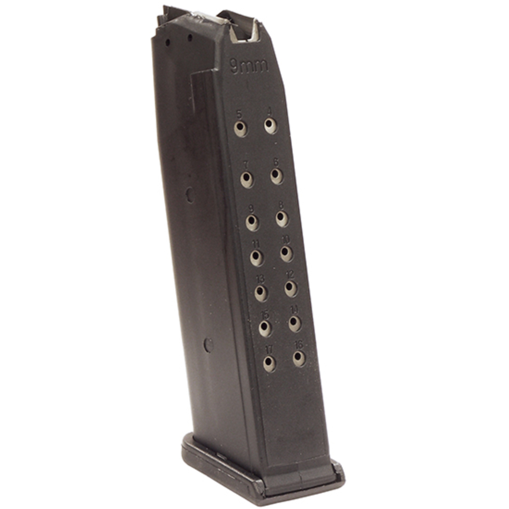 17 Round Magazine for Glock 17 18 19 26 9mm - RWB Red White & Blue ...