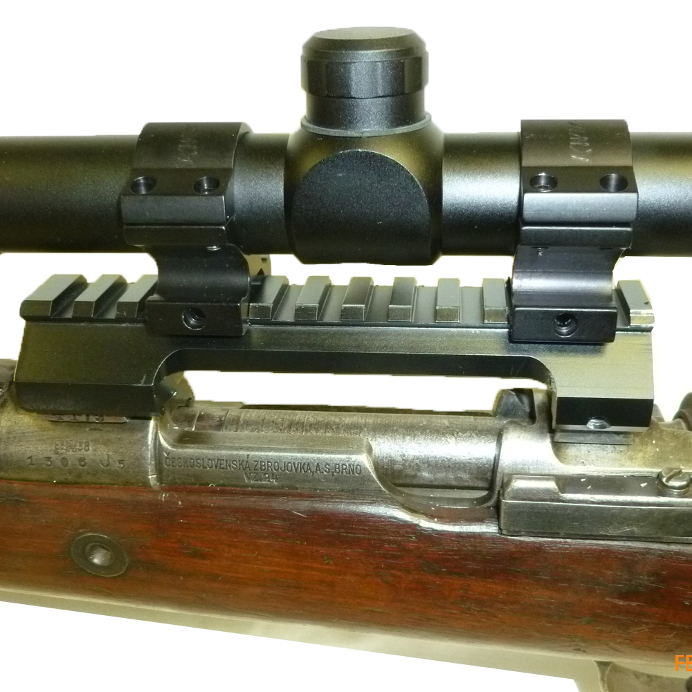 Czech Romanian Sniper VZ24 Picatinny Style Scope Mount - S&K Scope ...