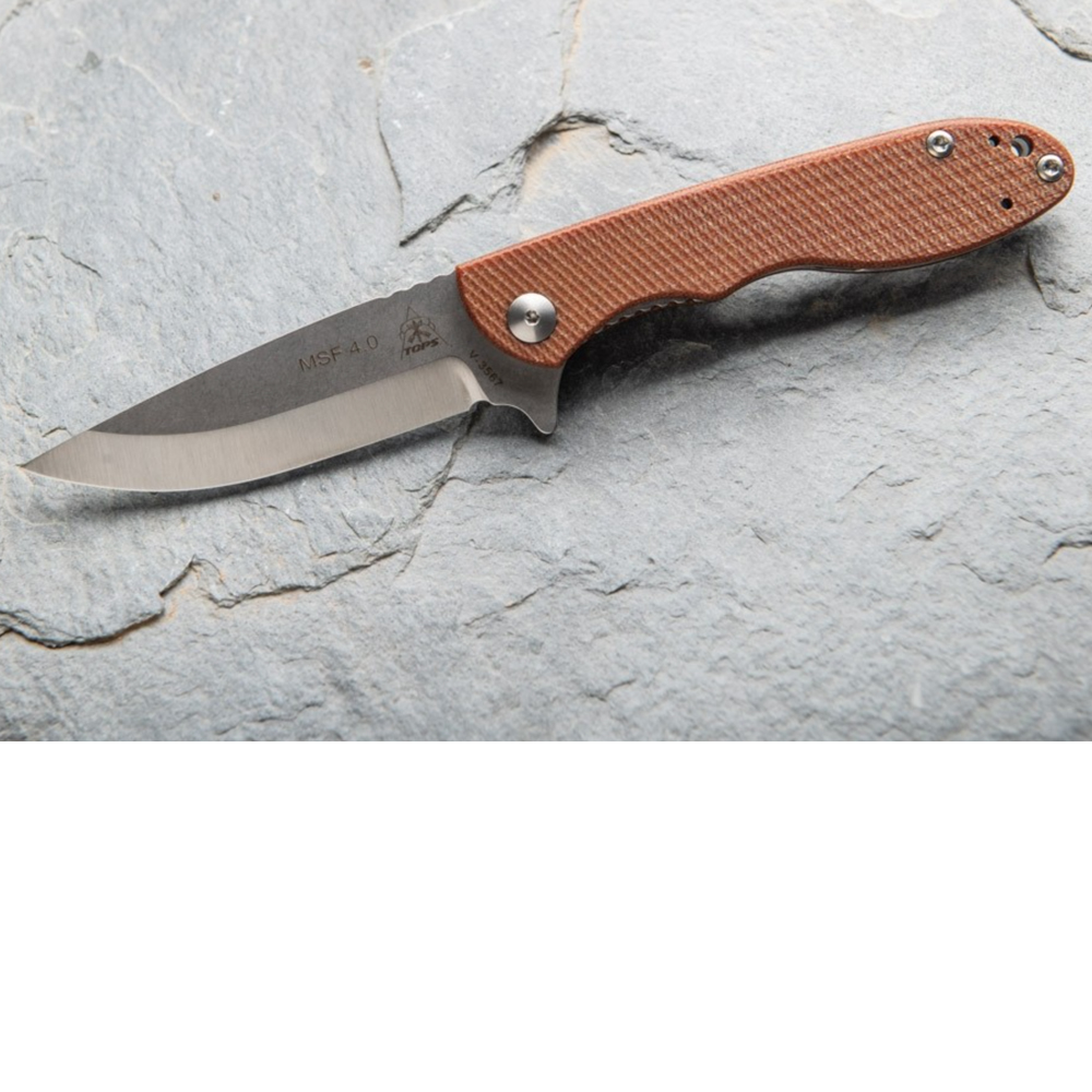 **Mini Scandi Folder Knife - Folding Pocket Knife - TOPS Knives ...