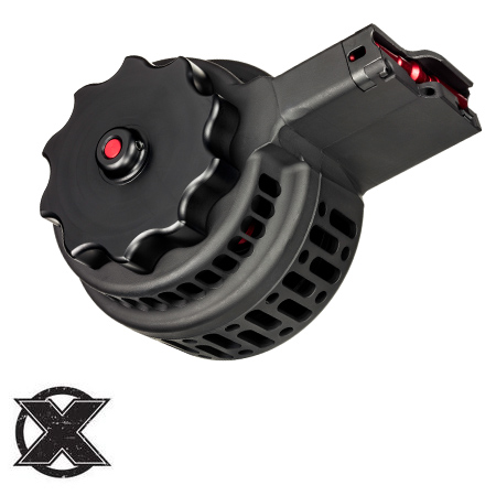 **M14 M1A .308 High Capacity Skeletonized 50 Round Drum Magazine - X ...