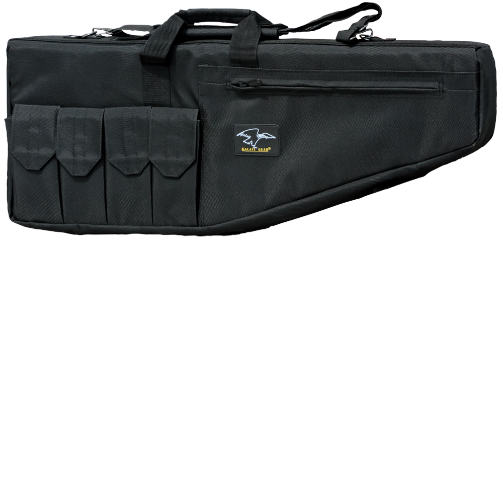 Premium XT Rifle Case with Mag Pouches - 35 inch - Black - Galati Gear ...
