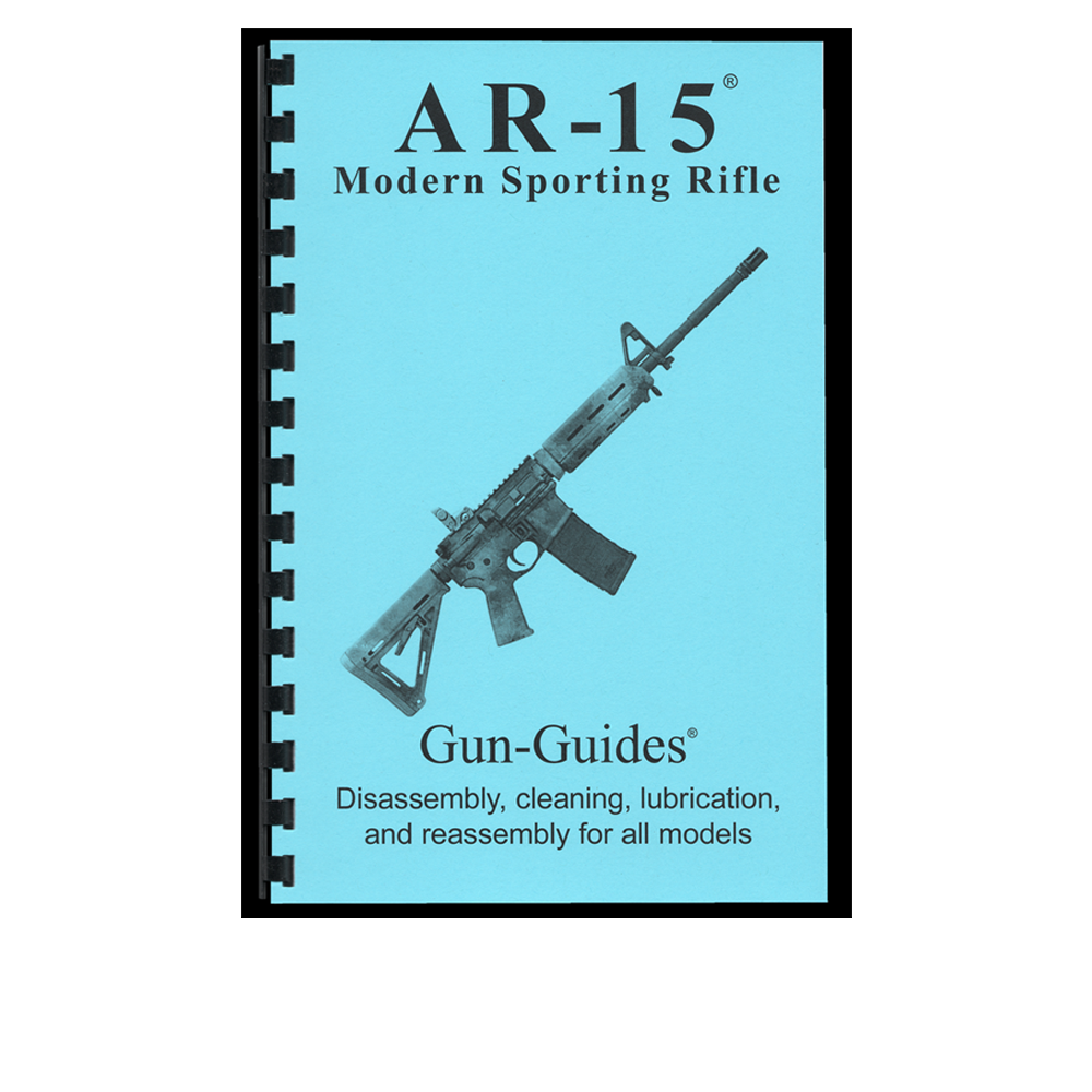 AR-15 M16 Rifle Disassembly & Reassembly Guide Book - Gun Guides ...