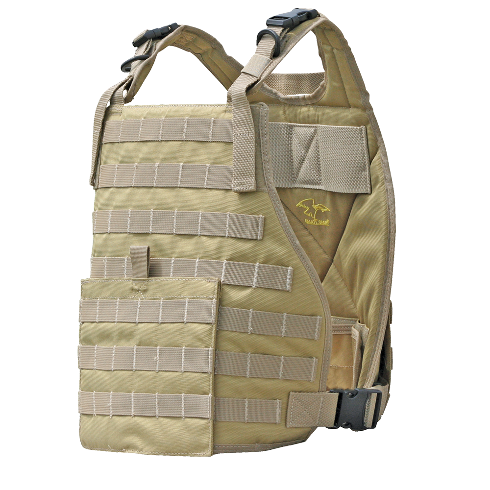 Modular Armor Plate Carrier Vest 10x12 - Desert Tan - Galati Gear ...