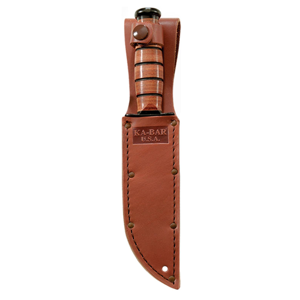 Ka-Bar Short USA Brown Leather Replacement Sheath - Kabar Knives ...