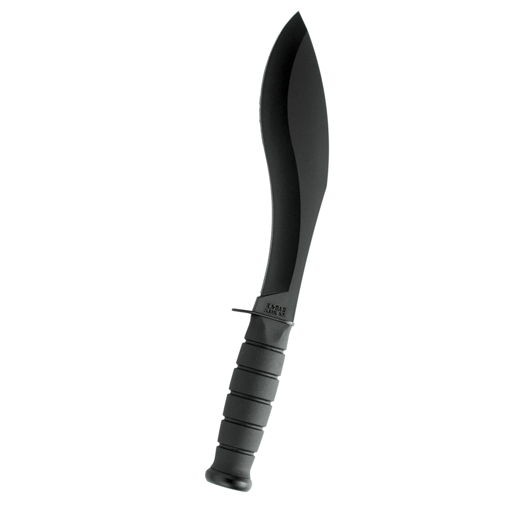 Ka-Bar Combat Kukri Knife - Black - Fixed Blade - Kabar Knives ...