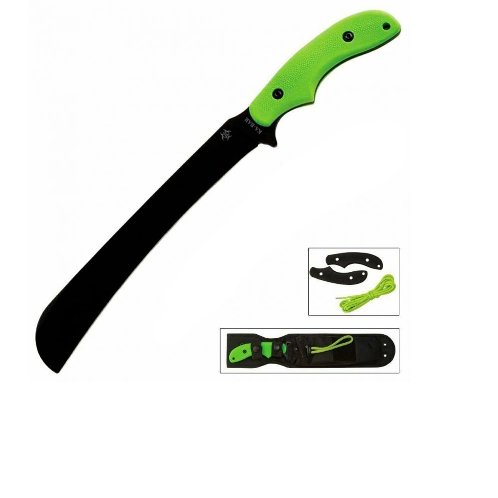 Ka-Bar Zombie ZK Pestilence Chopper Machete Fixed Blade Knife - Kabar ...