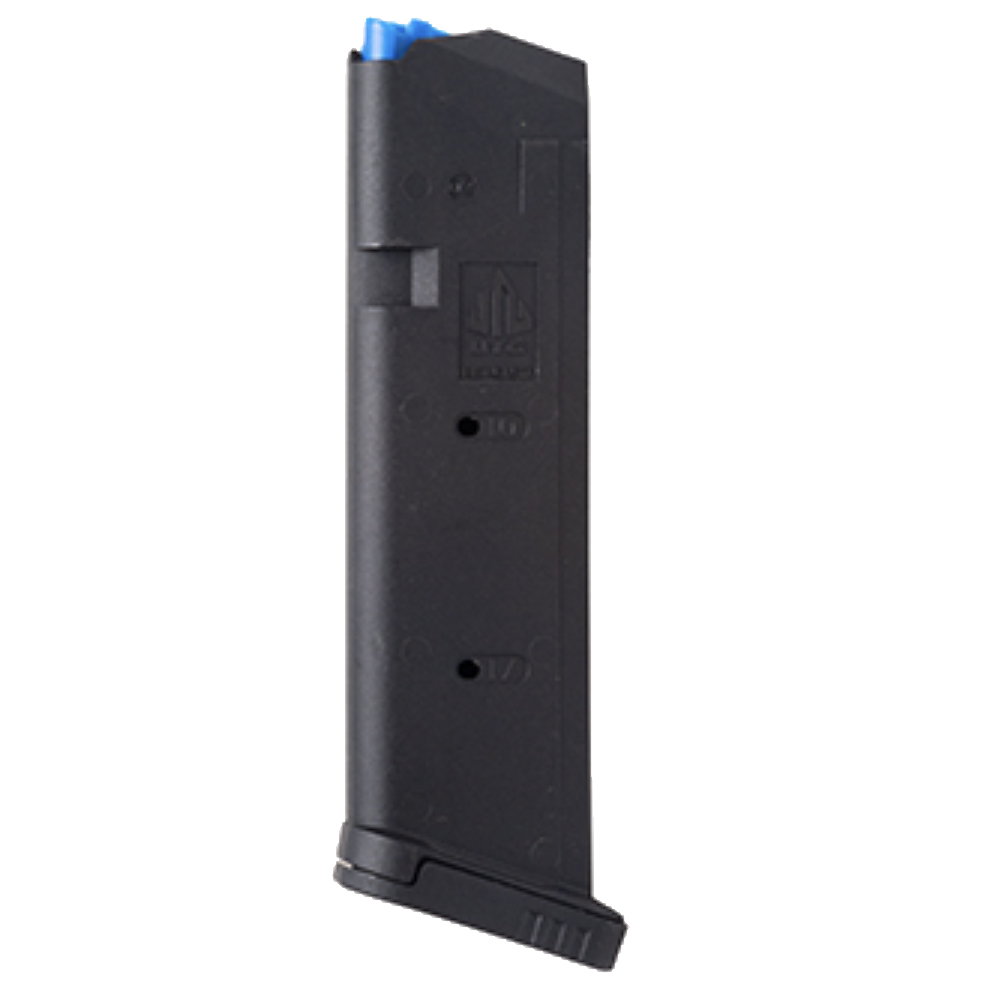 17 Round Magazine for Glock 9mm 17 18 19 19x 26 34 45 - Black - UTG ...