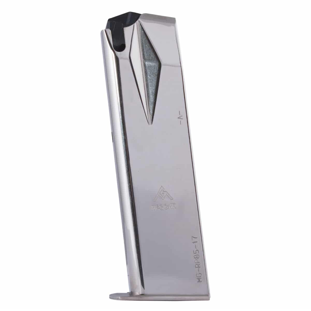 Ruger P85/P89/P93/P94/P95/PC9 9mm 17-Round Magazine - Nickel | Galati ...