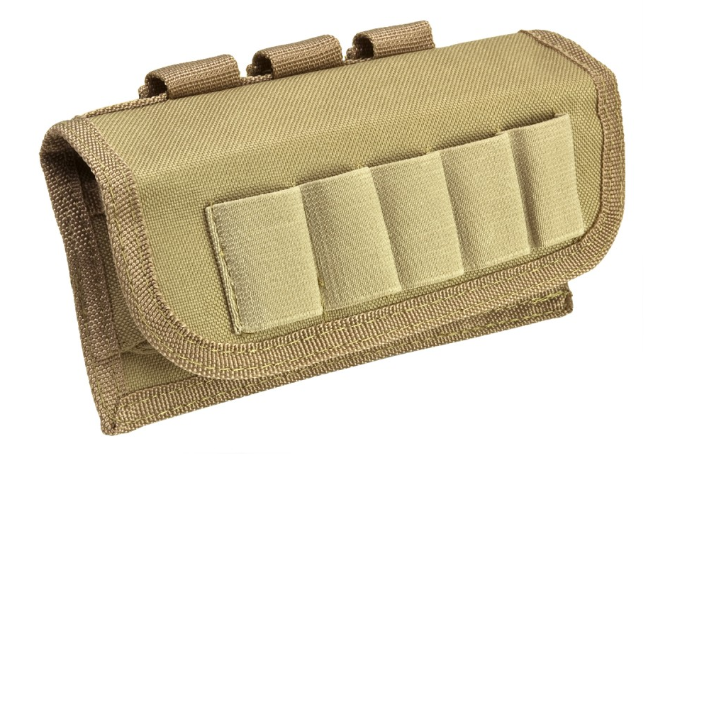 Tactical Shot Shell Carrier with Belt Loops - Tan - NcStar available at ...
