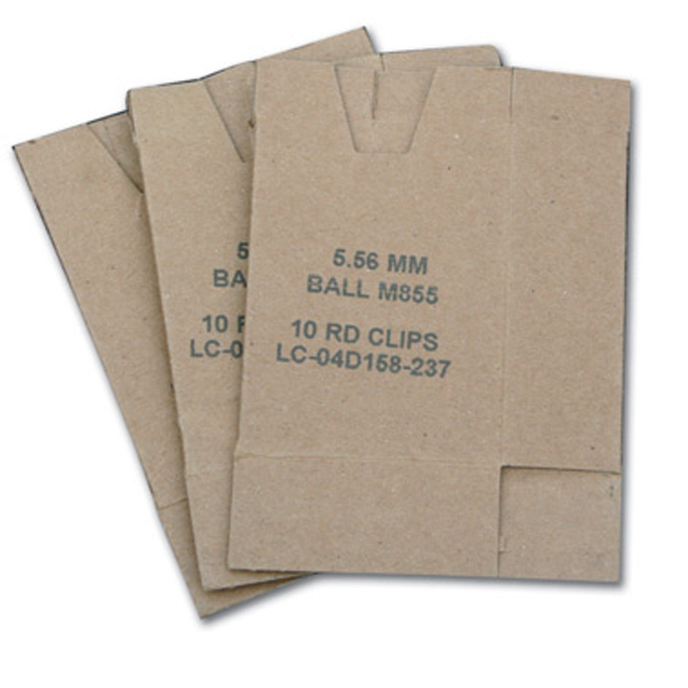 AR15 M16 Cardboard Repacks - 12 pack - New Style - Old Sarge available ...