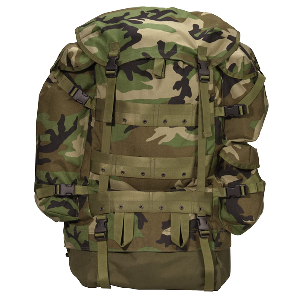 GI Plus CFP-90 Combat Backpack with Internal Frame - Camo - Rothco ...