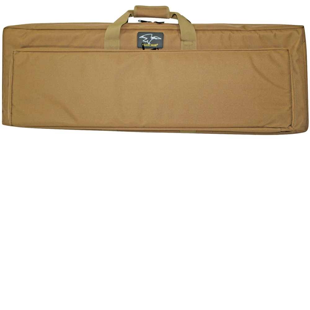 **Double Discreet Square Rifle Case - 38 Inch Coyote Brown - Galati ...