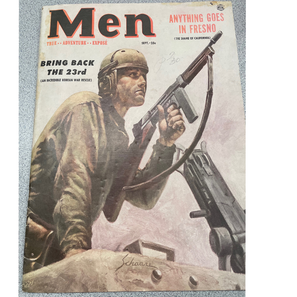 Men Magazine - Volume 1 #6 1952 - Rare available at Galati International