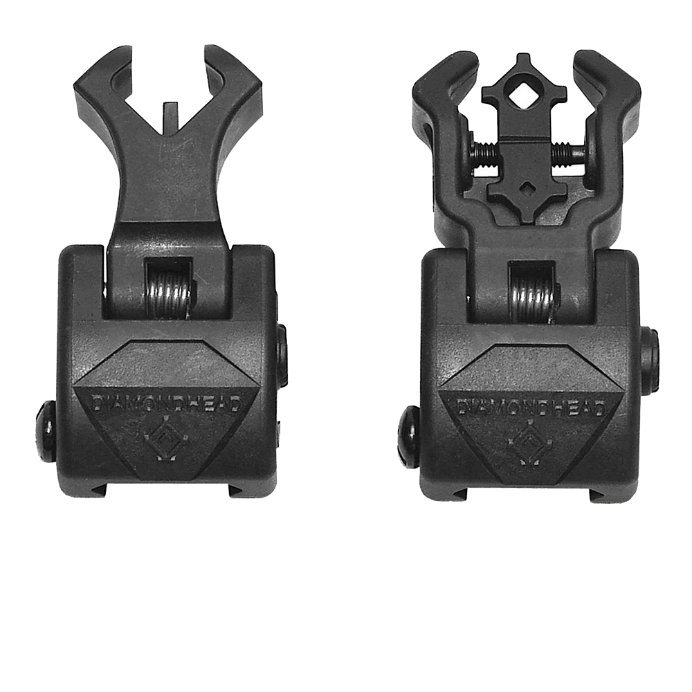 Diamondhead Sight System for Modern Sporting Rifles - Rear and Front ...