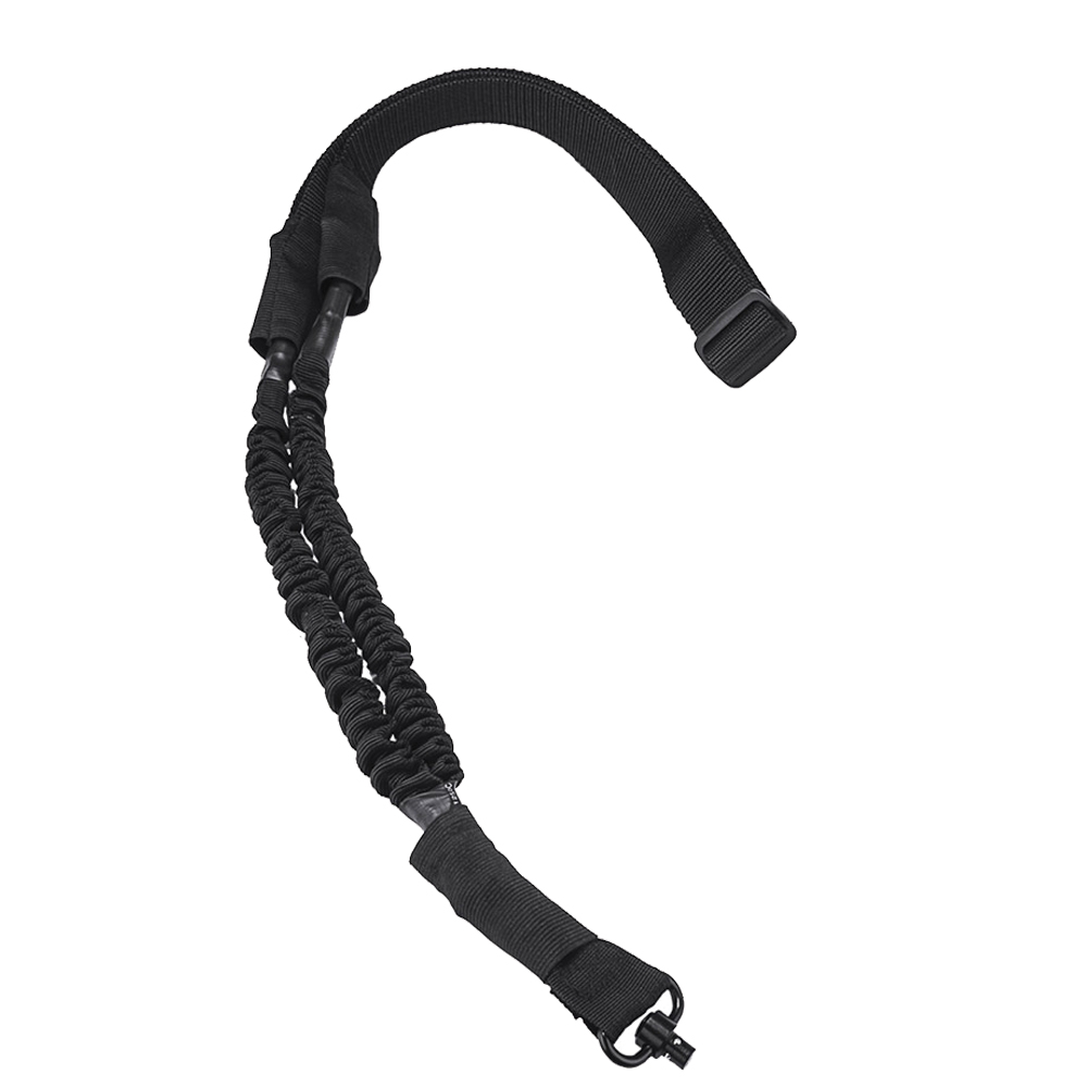Single Point Bungee Sling with QD Swivel - Black - NcStar available at ...