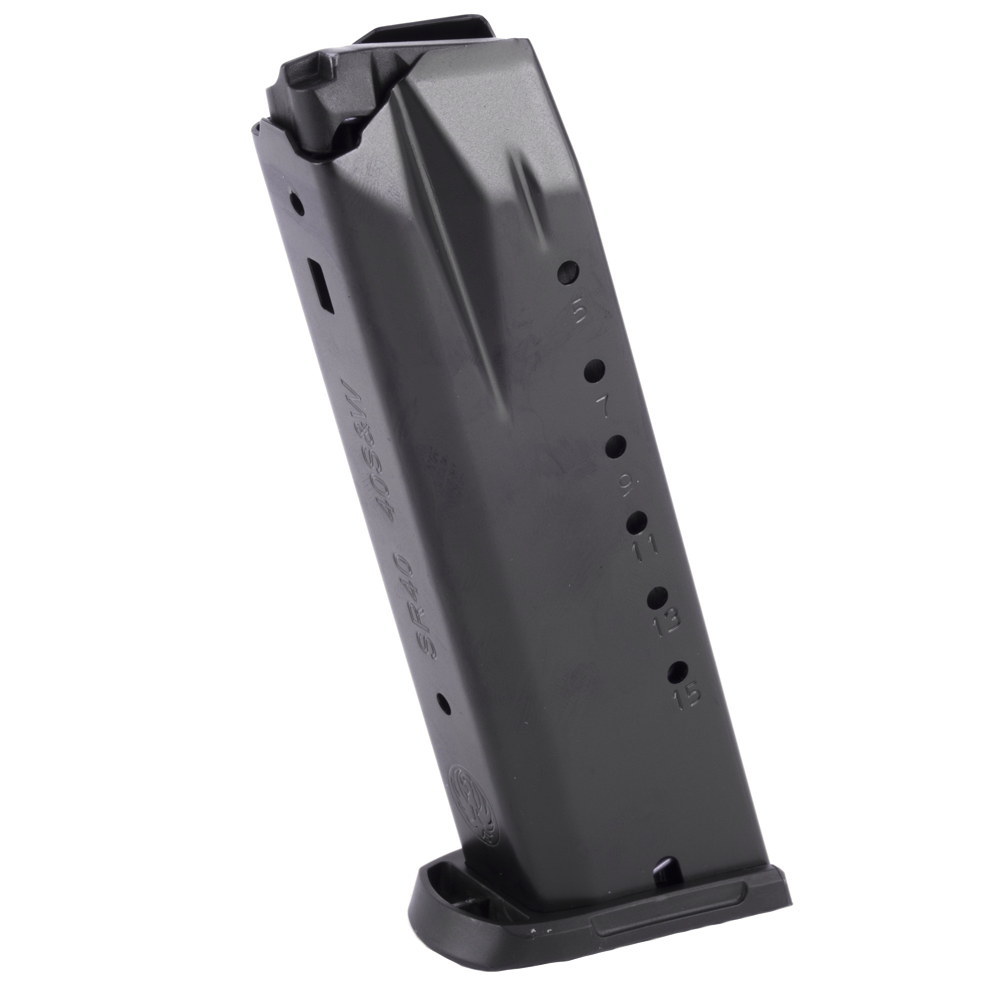 Ruger SR40 40C .40 Cal. 15 Round Factory Magazine - Blued available at ...