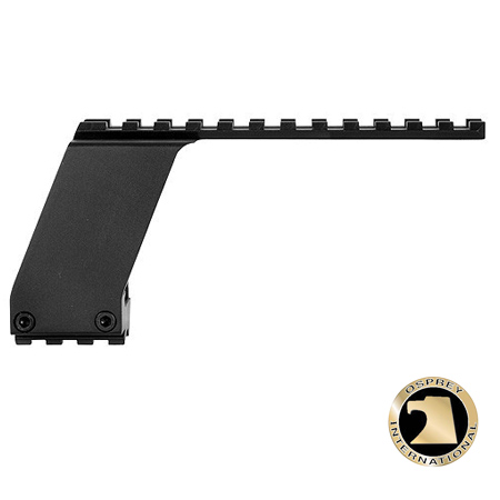 **Pistol Scope Mount Weaver Style with Accessory Rail Black - Osprey ...