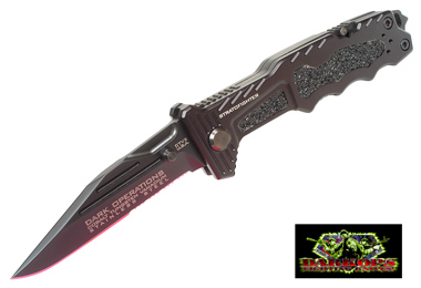 **Stratofighter Folder Knife - Dark Ops Knives: galatiinternational.com