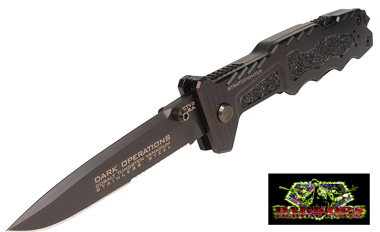 **Stratofighter Stiletto Knife - Dark Ops Knives: galatiinternational.com