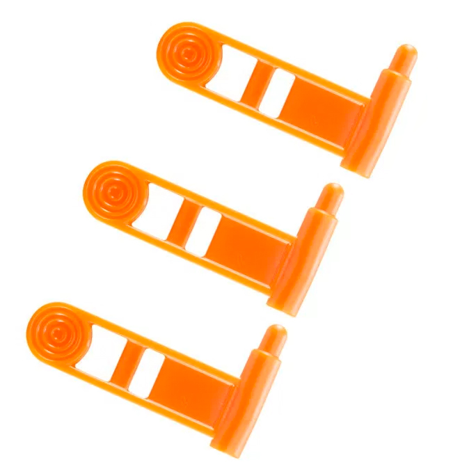Pistol Safety Chamber Flag - 3 Pack - Orange: galatiinternational.com