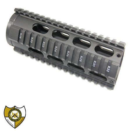 **AR15 7 inch Free Floating Quad Rail - Guntec USA: galatiinternational.com