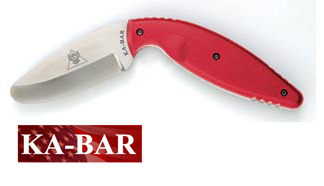 **Large TDI Training Knife - Red Handle - Kabar: galatiinternational.com
