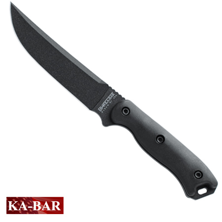 **Ka-bar Becker Short Trailing Point Knife with Sheath - Kabar Knives ...