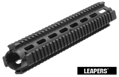 **Full Length AR-15 Quad Rail Mount System - Leapers UTG ...