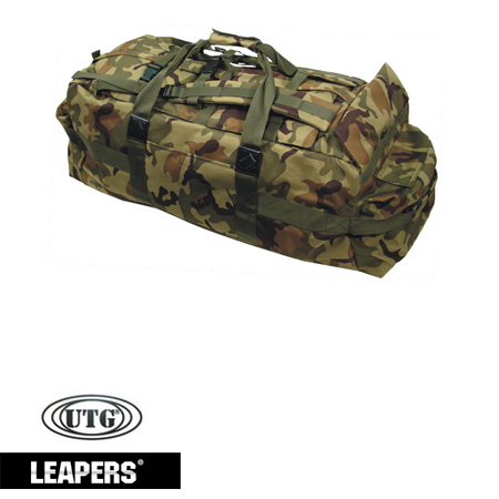**Ranger NATO Field Bag with Back Straps - Woodland Camo - UTG Leapers ...