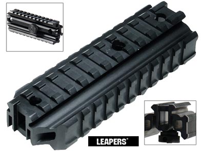 **TriRail AR15 Carry Handle Three Rail See Thru Mount - UTG Leapers ...