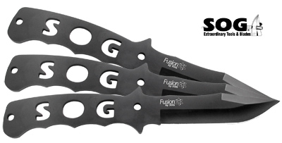 **Throwing Knives 3 Pack - SOG Specialty Knives: galatiinternational.com