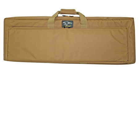 Double Discreet Square Rifle Case - 38 Inch Coyote Brown - Galati Gear ...