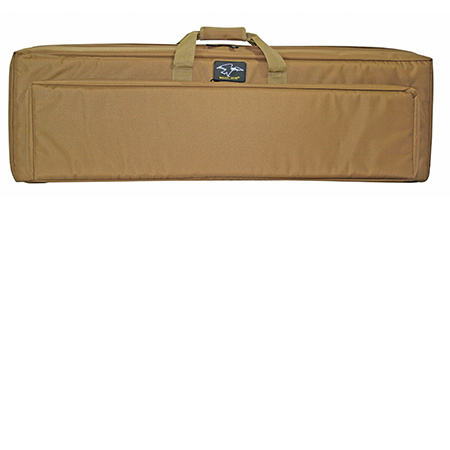 **Double Discreet Square Rifle Case - 42 Inch Coyote Brown - Galati ...