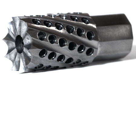 **AR-10 Muzzle Brake - Black Stainless Bar - Made in USA - Witt Machine ...