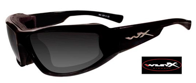 **Jake Sunglasses Gloss Black - Smoke Lens - Wiley X Eyewear ...