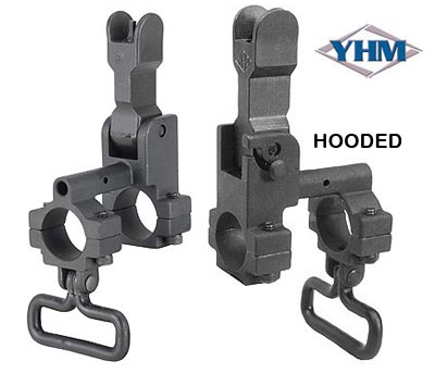 **AR Front Flip Sight Gas Block Towers - Bolt-On Mount - YHM Yankee ...