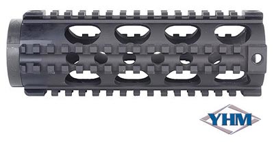 Lightweight Free Float Tube Four Rail Forearm Aluminum Quad Rail - AR ...